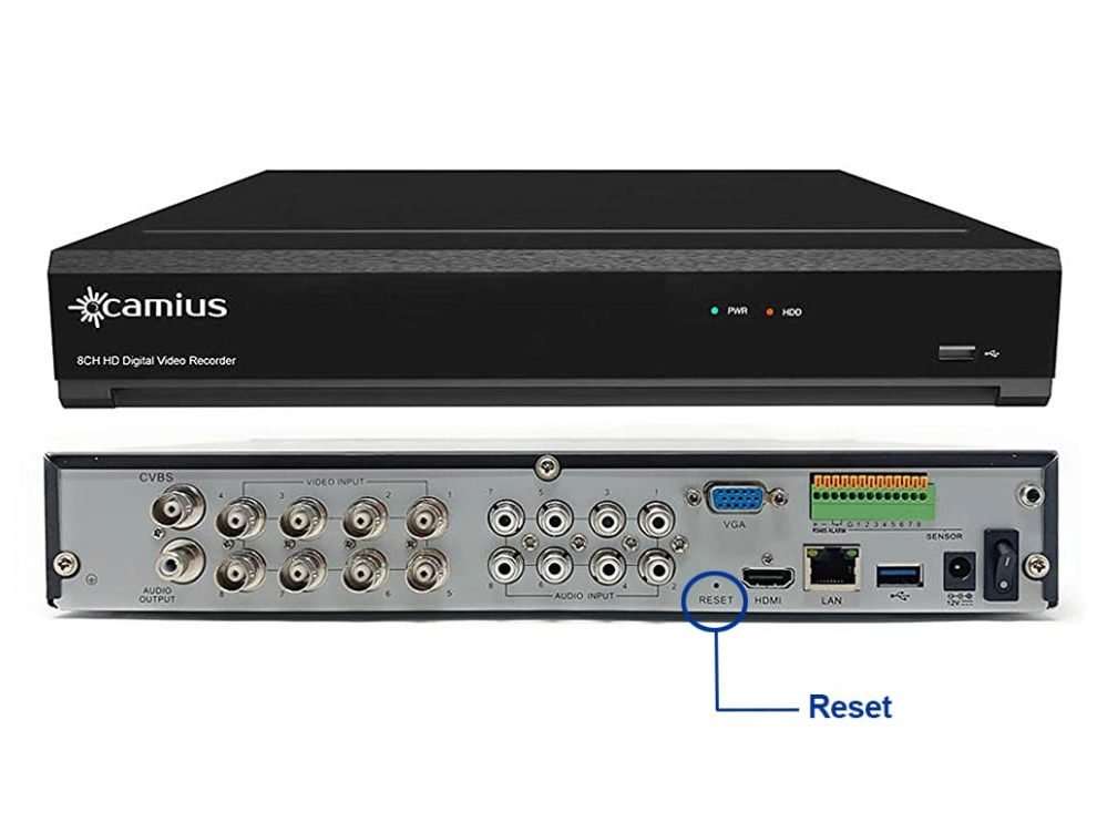 Reset Camius DVR, NVR Password | Easy Steps For Password Reset