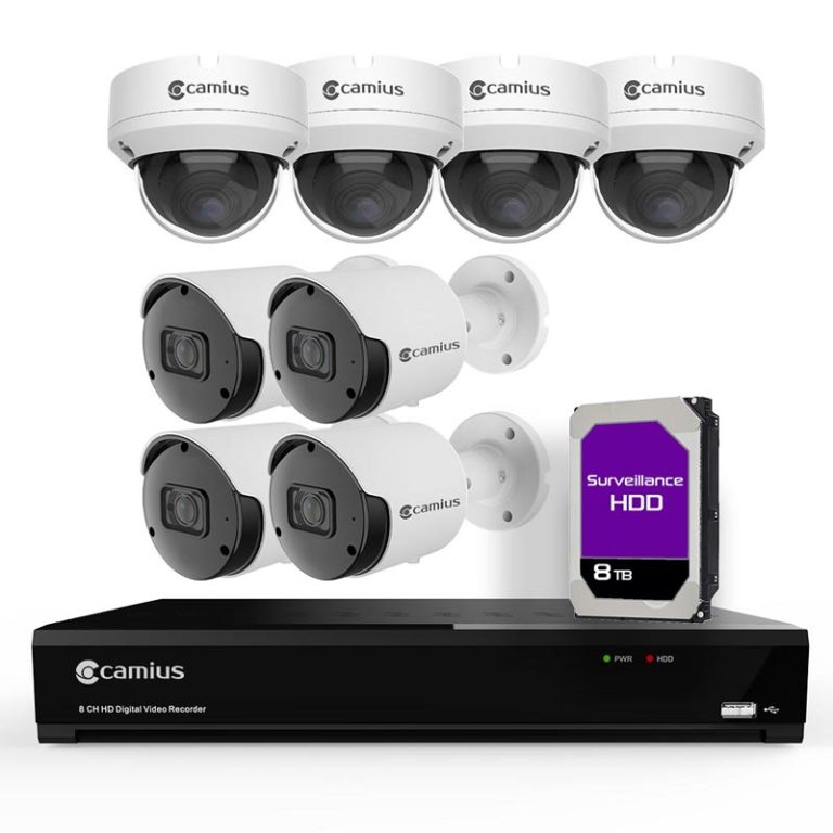 Camius Security Camera Systems – PoE, DVR, Wireless
