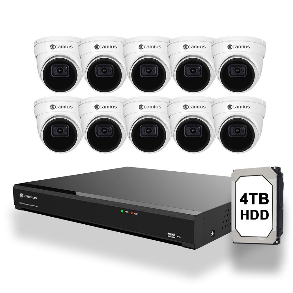 10 Camera NVR Security System | Best PoE Camera Systems