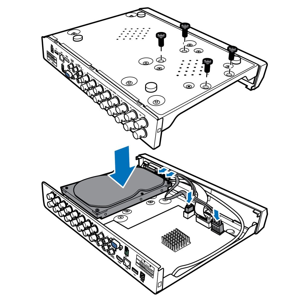 Camius 4K Security DVR Recorder Installation Guide